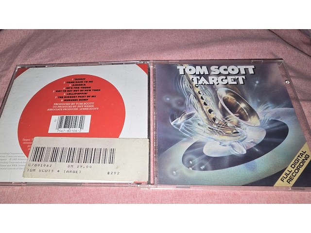 Tom Scott - Target , ORIGINAL