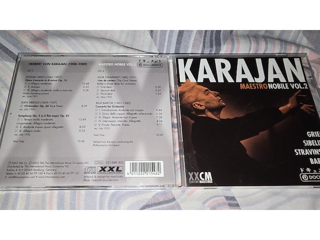 Karajan, maestro nobile Vol. 2 2CDa , ORIGINAL