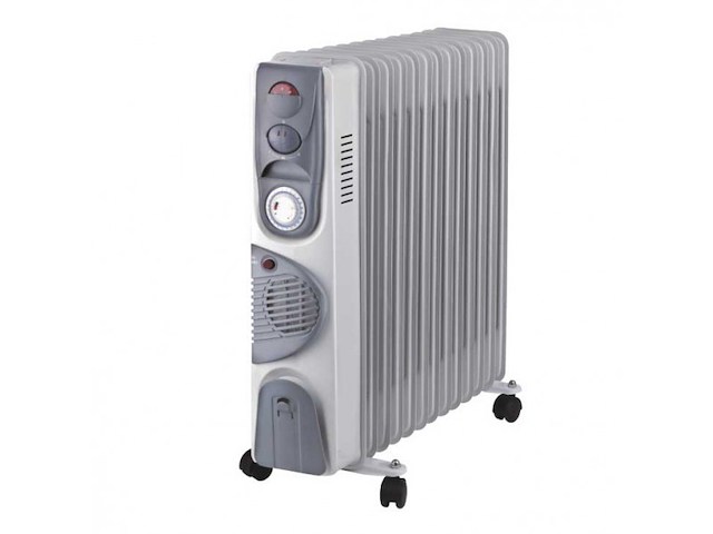 Uljani radijator sa ventilatorom i 13 rebara 2900W Prosto UR-B22FT-13E