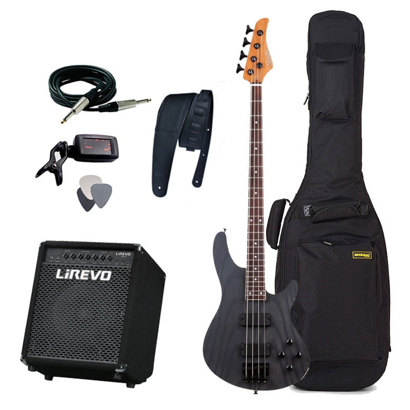 Schecter C-4 Charcoal Satin Lirevo B40 paket
