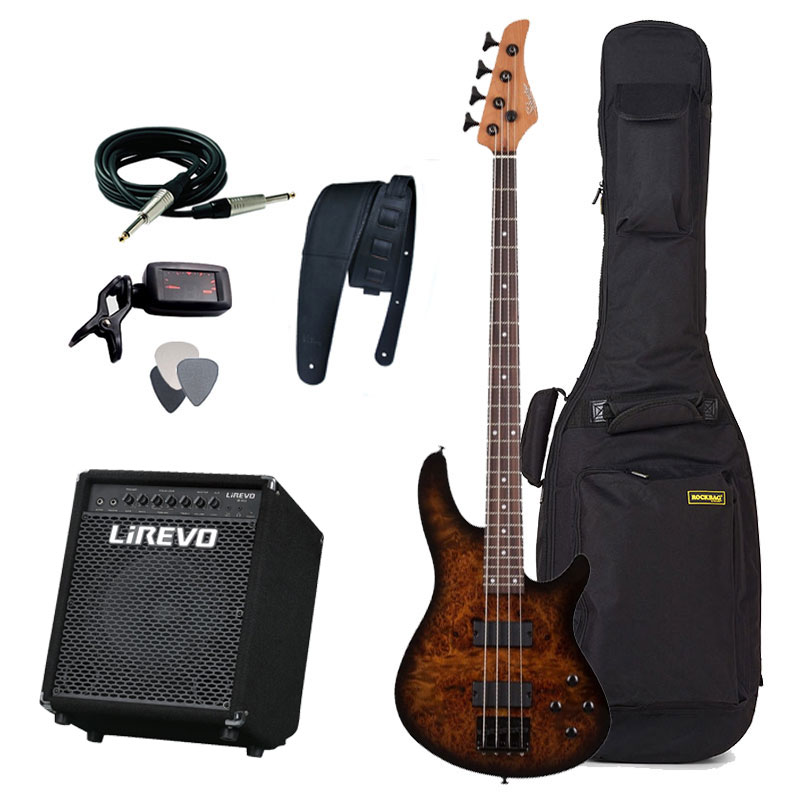 Schecter C-4 Tobacoo Burl Lirevo B40 paket