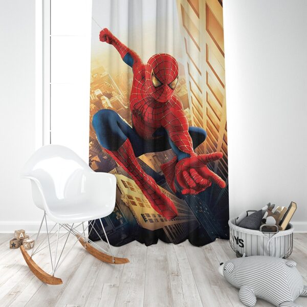 Dečiji draper Spiderman II (Jedno krilo) – 140x250cm, D-076
