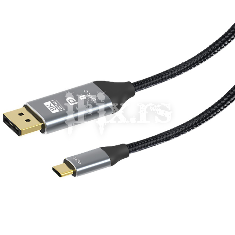 Dvosmerni USB-C na DisplayPort kabl 8K/60Hz Kettz TC-K860 2m