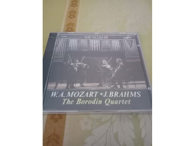 Wolfgang Amadeus Mozart, J Brahms - The Borodin Quartet