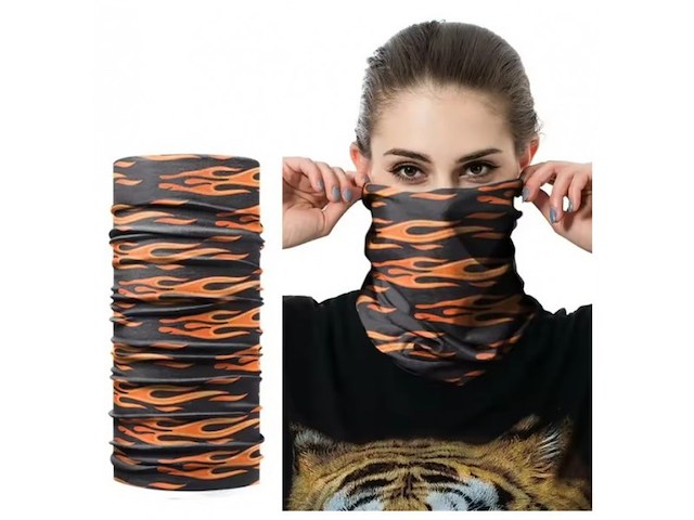 Vatra Bandana Marama Sal Potkapa Maska Model 1 (Fire)