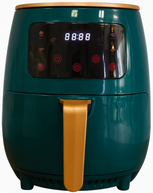 QUANTEK Q1301GR AIR FRYER SA TAJMEROM, LCD, 6L, 1600W, ZELENA