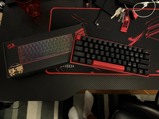 Red dragon fizz RK61 gejmerska tastatura