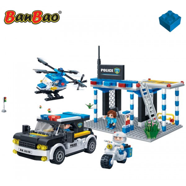 BanBao kocke Policijska stanica 522pcs 117/7002