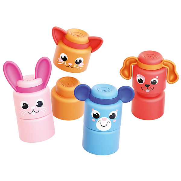 Quercetti mekane kocke Momy Soft životinje 12pcs 105/4148