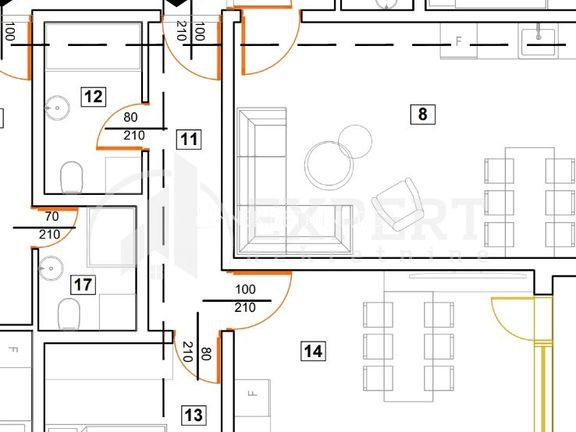 Na prodaju stan u izgradnji 48m2, Donja Vrežina