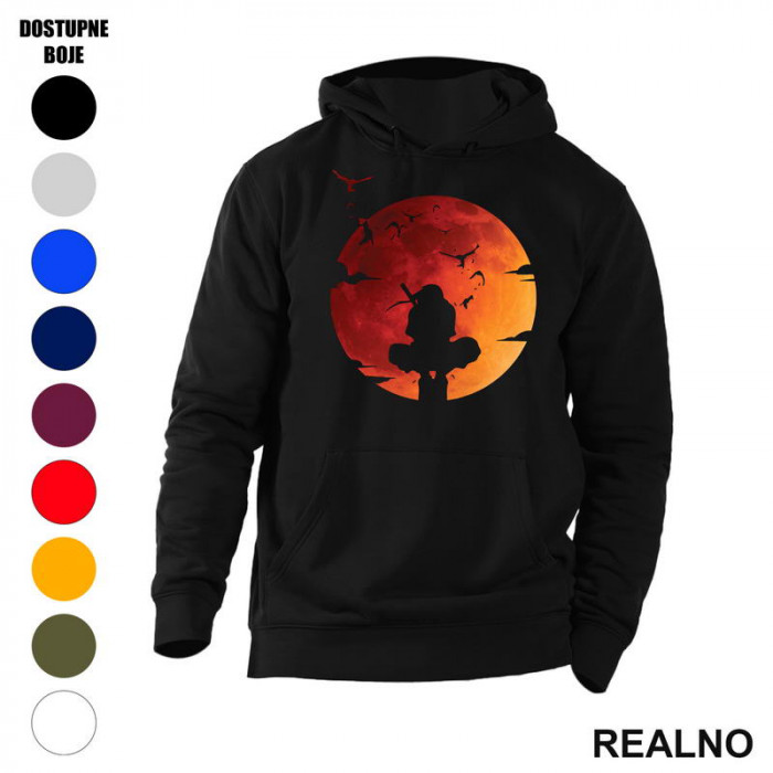 ITACHI RED MOON - NARUTO - DUKS SA DŽEPOVIMA