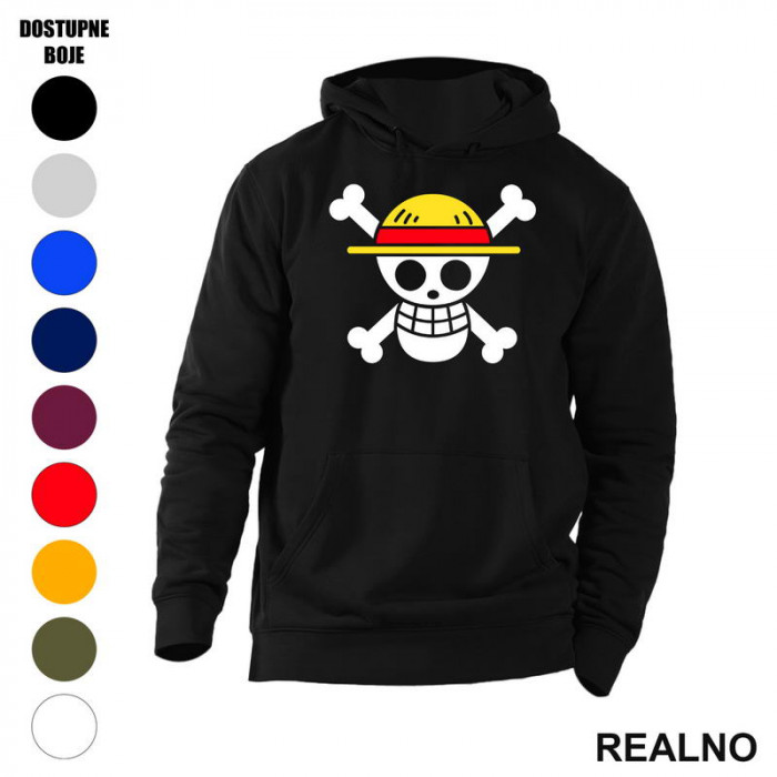 SKULL - ONE PIECE - DUKS SA DŽEPOVIMA