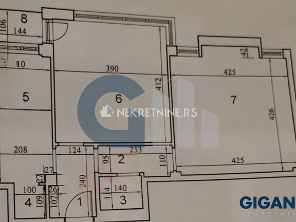 BLOK 45, 55M2, I, CG