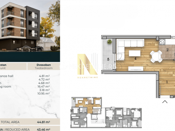 Novogradnja, Južni Telep, vrhunski kvalitet gradnje i opreme