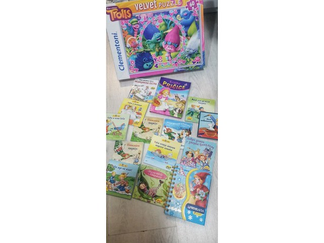 Knjige za decu - Piksi i drugari i Puzzle Trolls