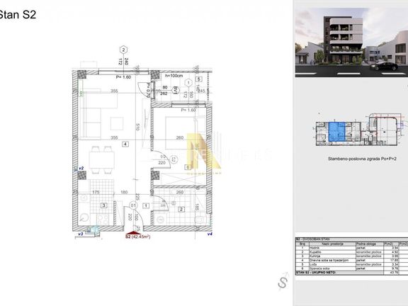Severni Telep - 1.5 stan u izgradnji - kupovina direktno od investitora