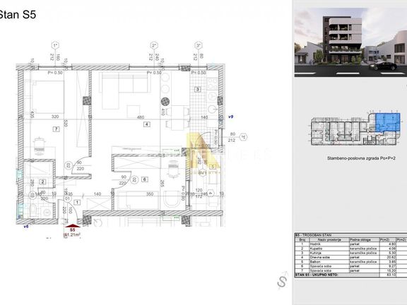 Severni Telep - 1.5 stan u izgradnji - kupovina direktno od investitora