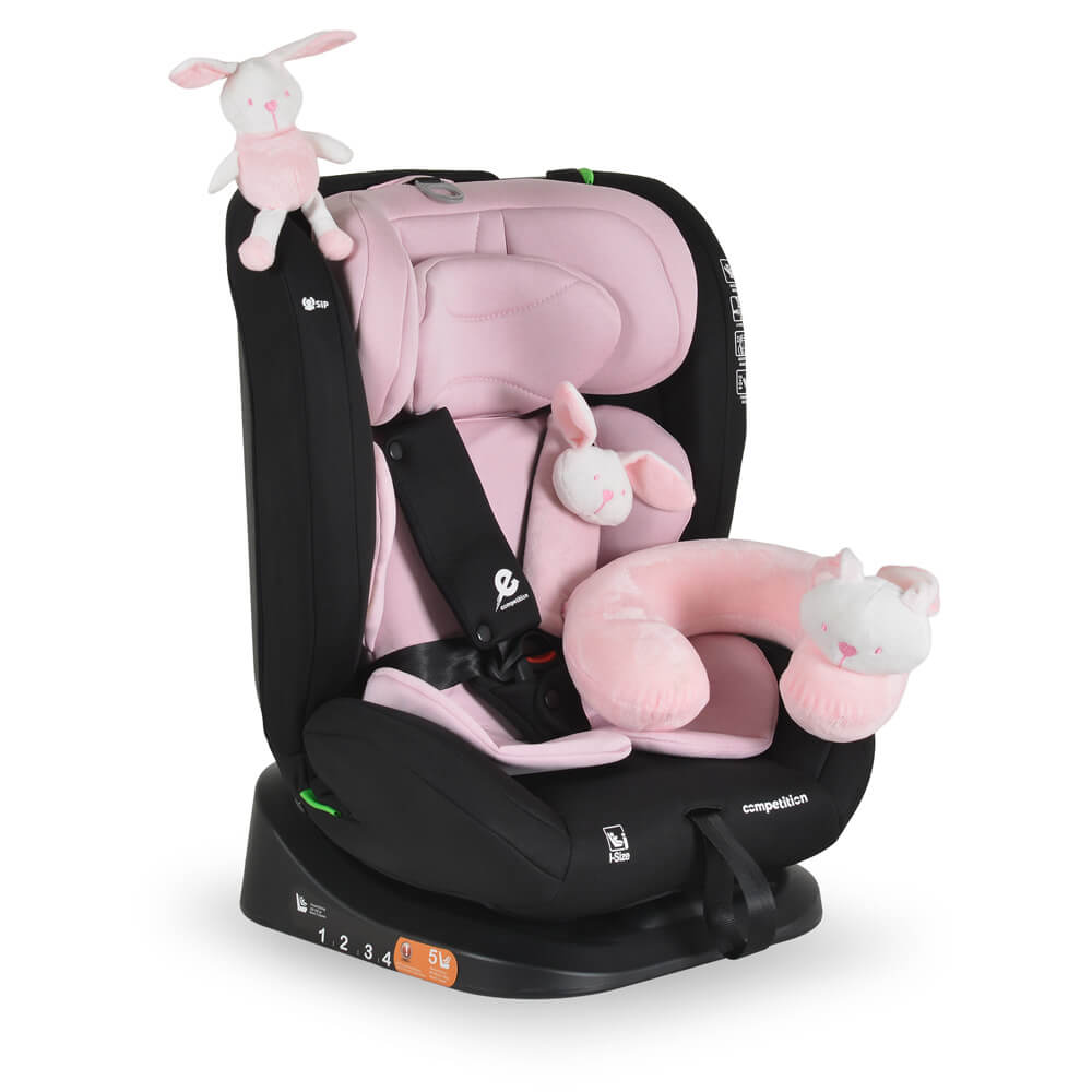 Moni Auto sedište za decu Competition 40-150cm – Baby Pink