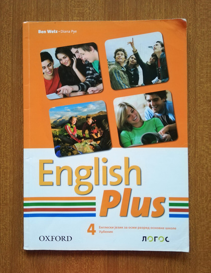 English Plus 4 udžbenik za 8.razred Oxford Logos