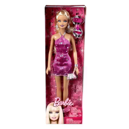 Barbie Barbie lutka u svetlucavoj haljini ( 1015000149 )