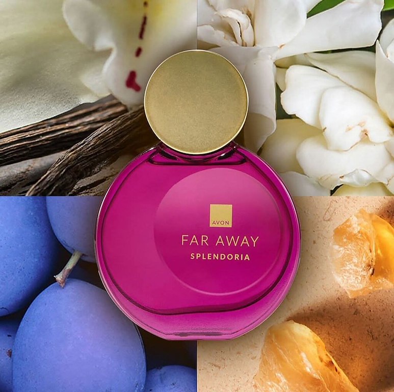 Far Away Splendoria sa akordom belog agara 50ml 2199,00 Set: Parfem