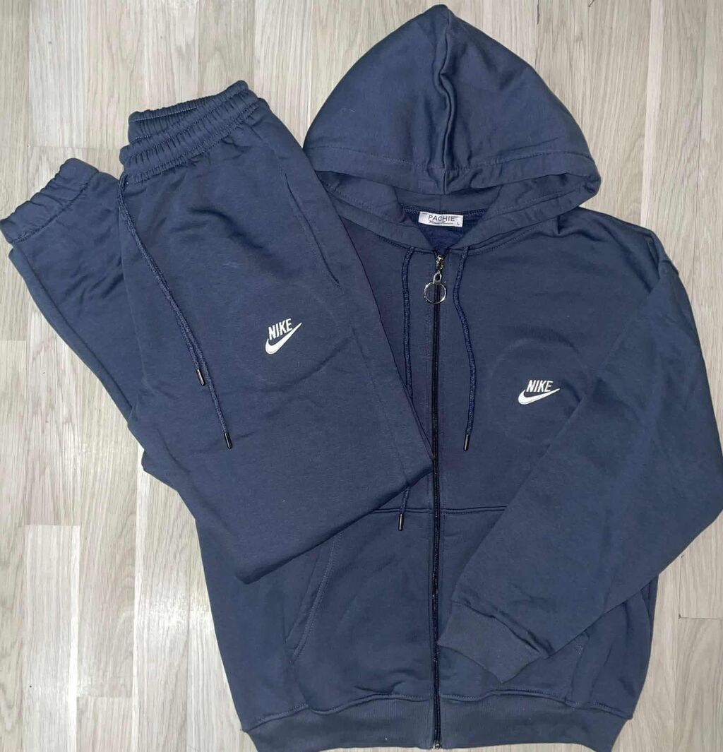 Komplet, L (EU 52), M (EU 50), XL (EU 54), Nike, bоја - Crna, Pamuk