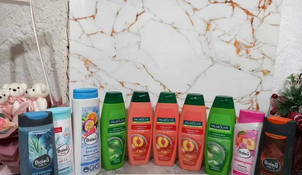 Set gelova za tuširanje i šampona – Balea, Balea Men i Palmolive -