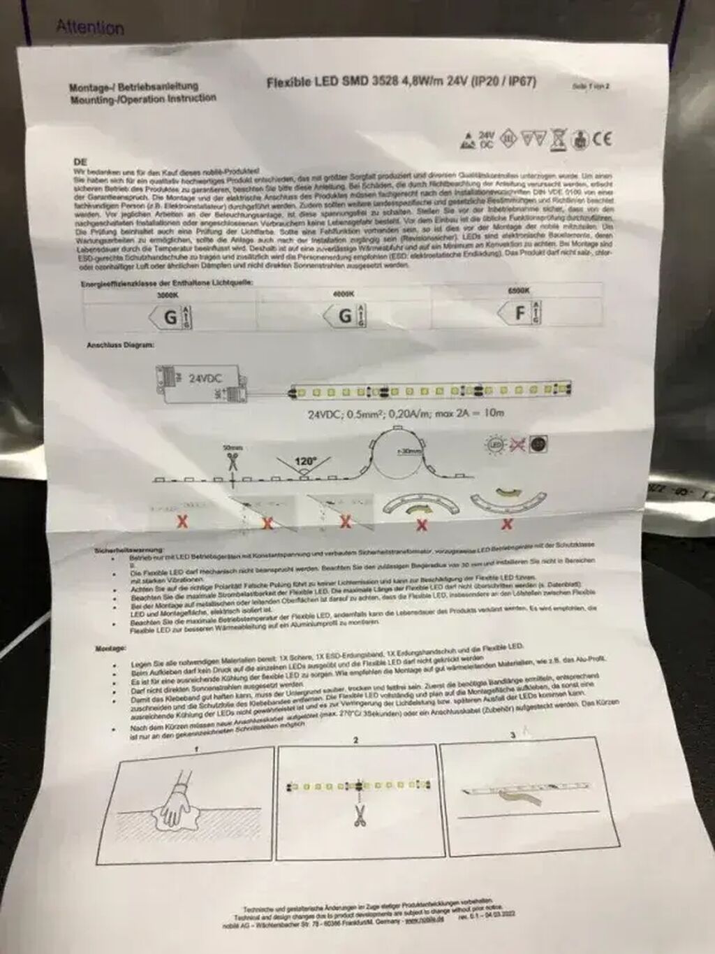 LED traka, bоја - Bela, Novo