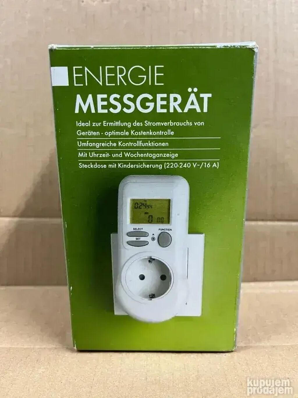 *** AKCIJA *** #2178 Merač potrošnje struje ENERGIE MESSGERAT; Model