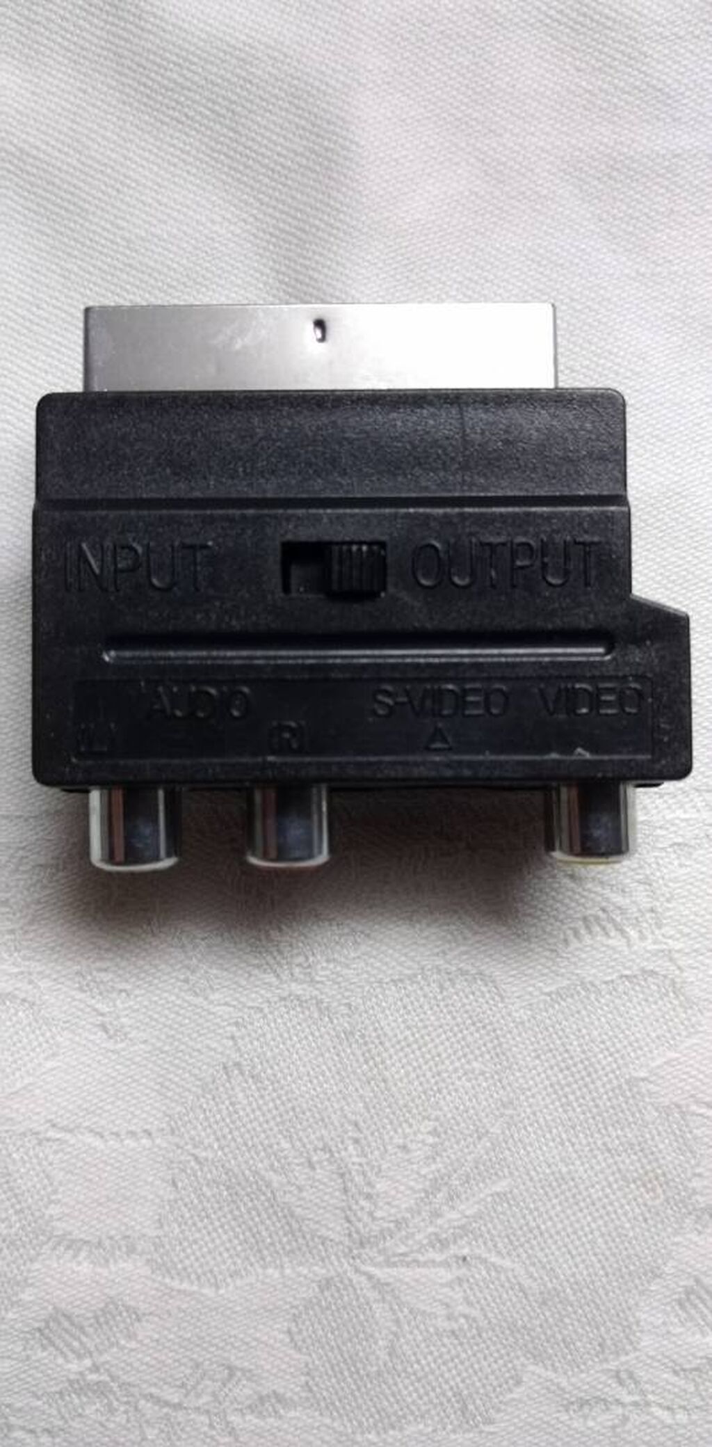 Adapter skart/audio, s-vhs, video