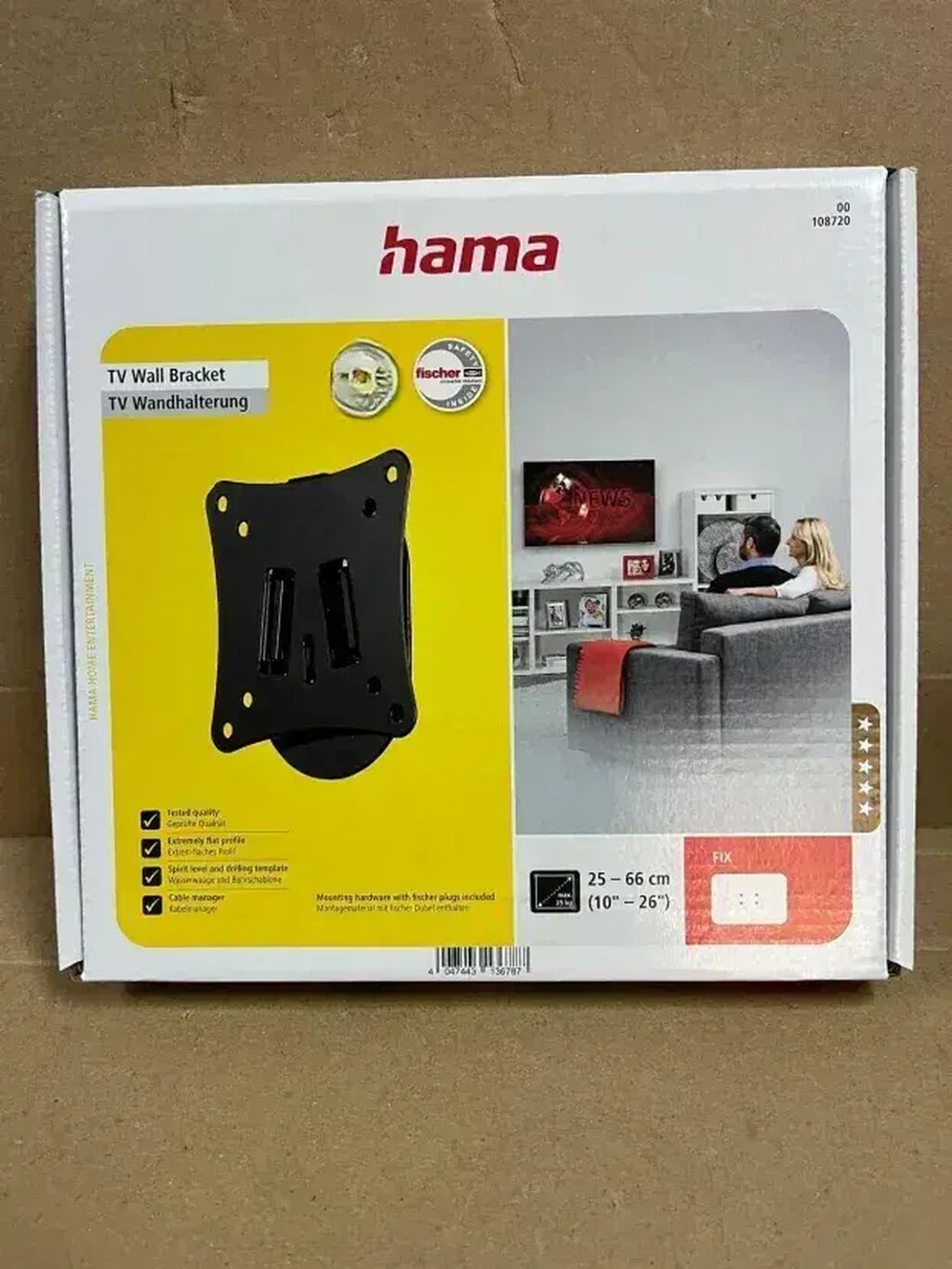 *** SUPER AKCIJA *** #1364 HAMA Zidni nosač za MONITOR - TV 10" - 26"