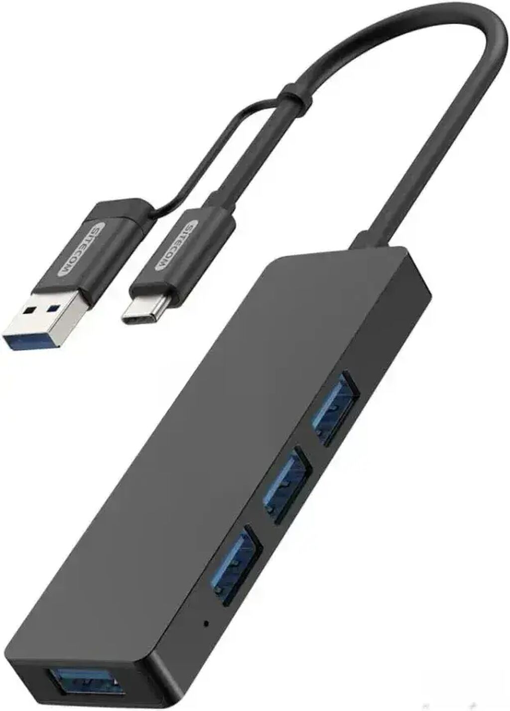 Hub USB-C / USB-A port - SITECOM; SuperSpeed USB - 5Gbps; Ulaz: USB-C
