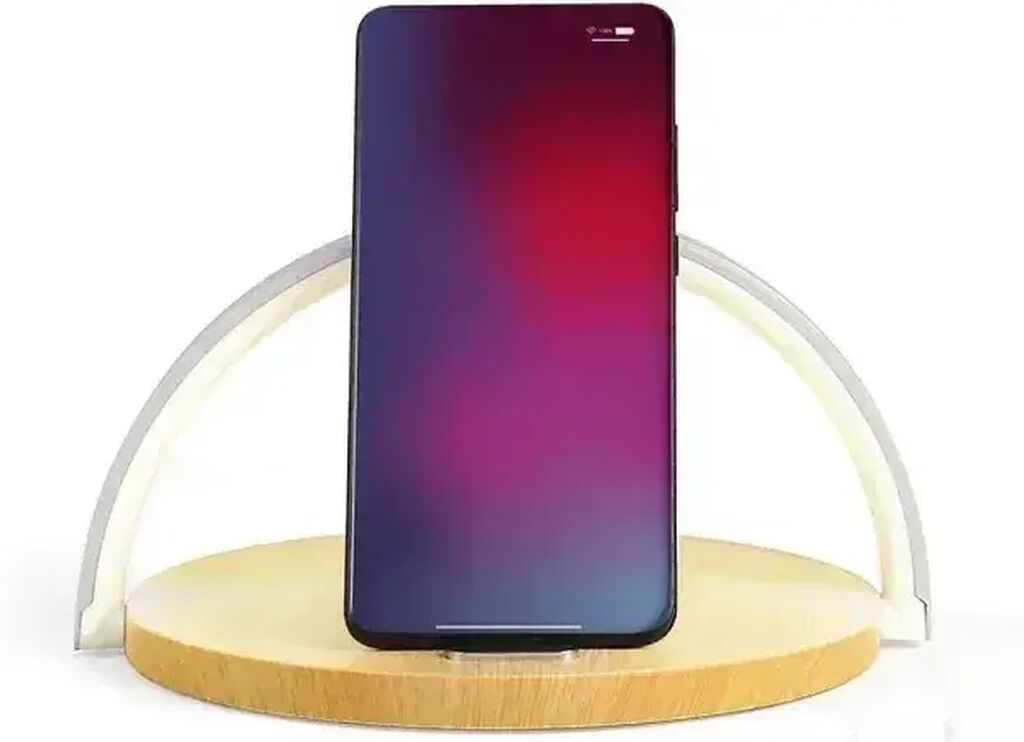 *** AKCIJA *** 1349 Coowoo Wireless Charger with LED Light; Bežični