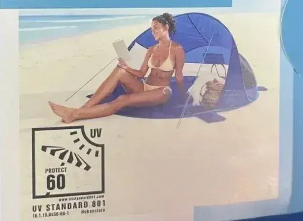 *** AKCIJA *** #1758 Veliki šator za plažu i pecanje pop up; LIVARNO