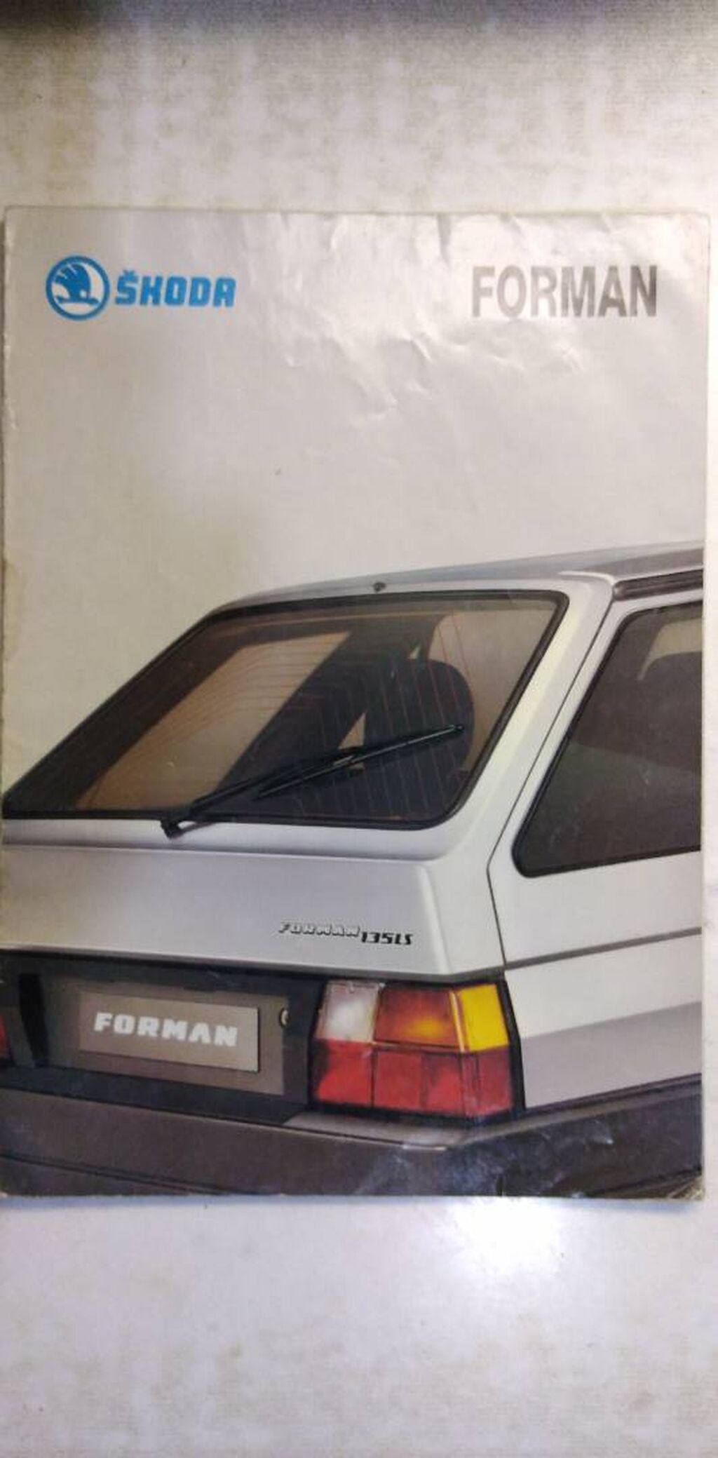 Prospekt Skoda Forman 20 str. A4 format, srp