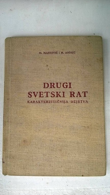 Knjiga:Drugi svetski rat,1965.,280 str