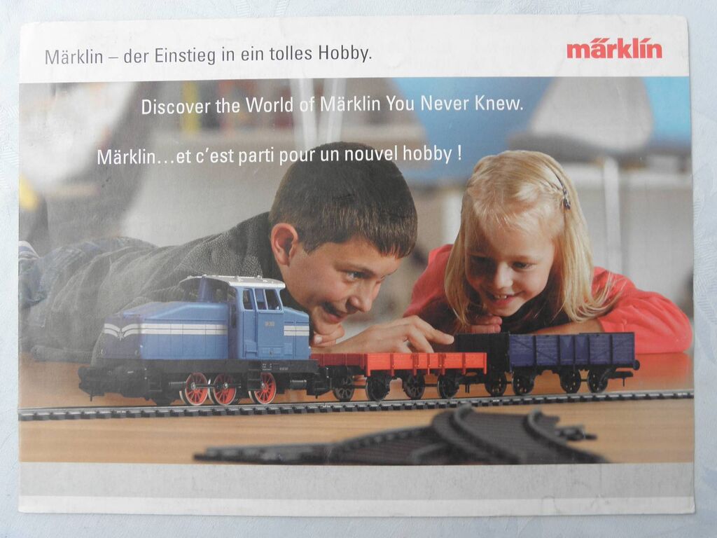Katalog o Maerklin modelima zeleznice HO, 2006. nem. eng. fra