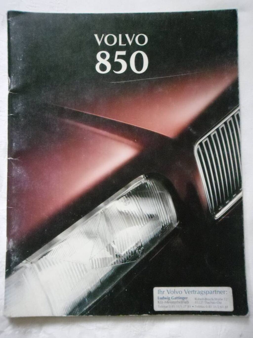 Prospekt volvo 850, a 4, nemacki, 47 str