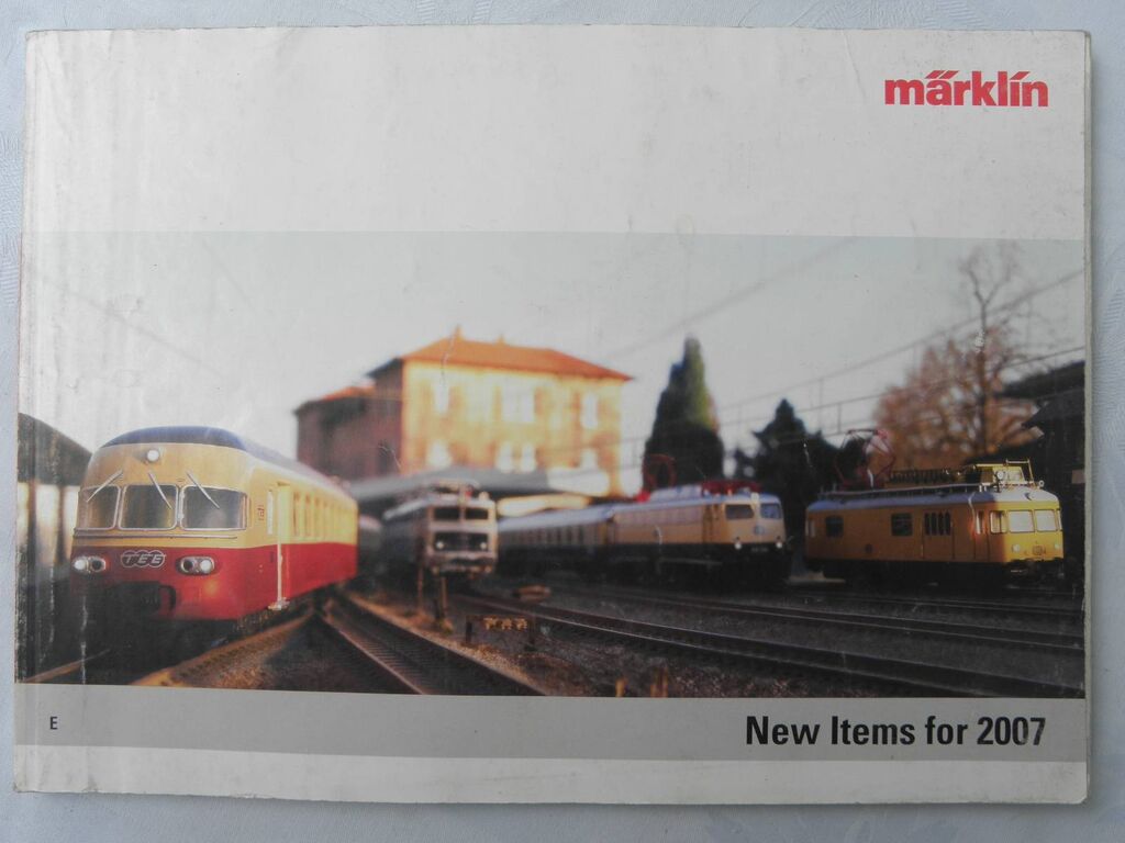 Katalog o Maerklin novim modelima zeleznice HO, 2006. nem. eng