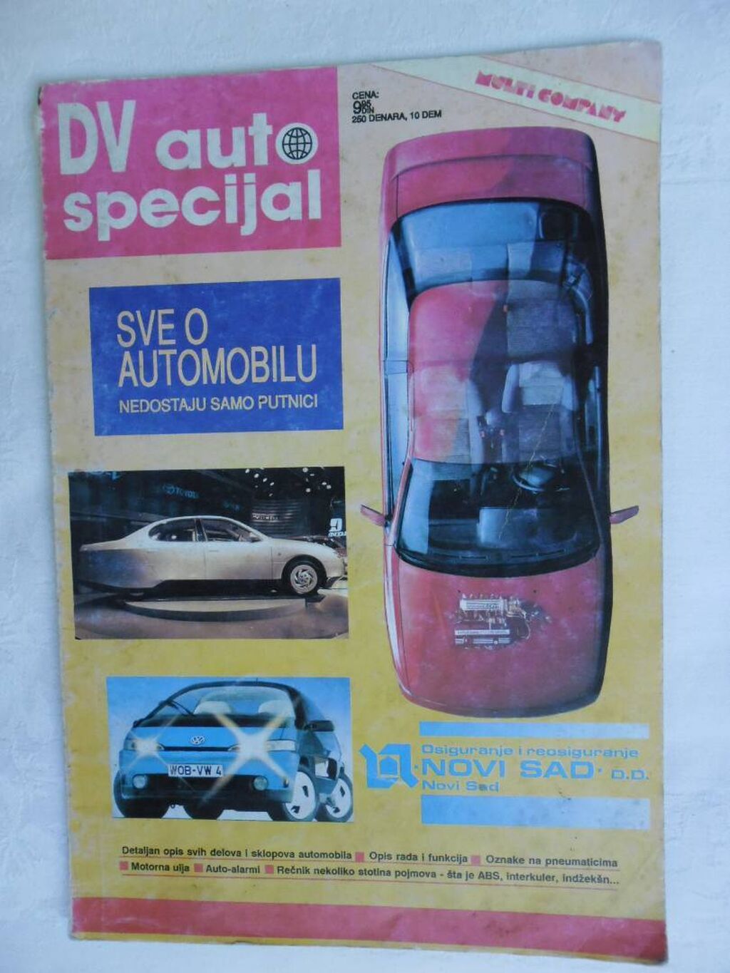 Knjiga:DV Auto specijal A4 format,66 str