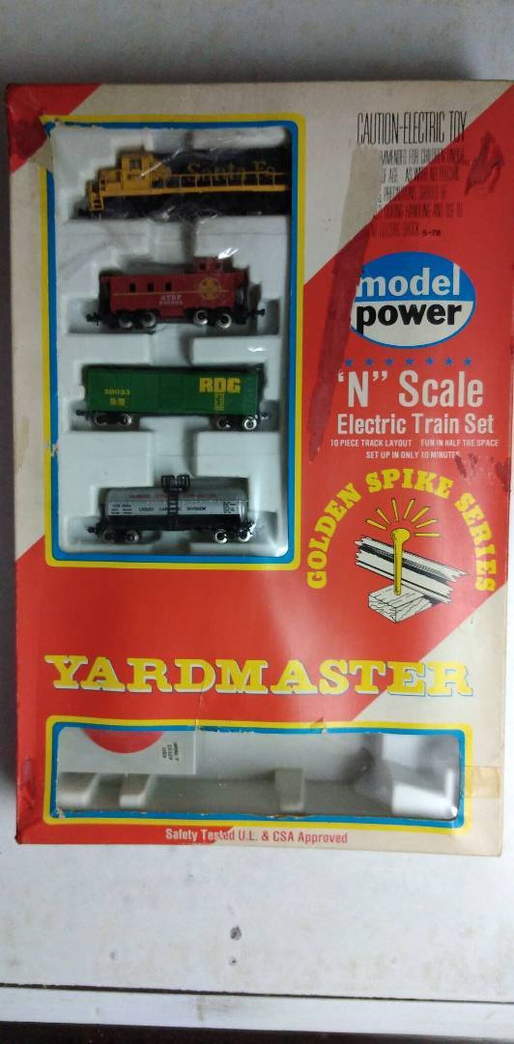 Yardmaster N scale electric train set-Elektricni voz N skale,komplet