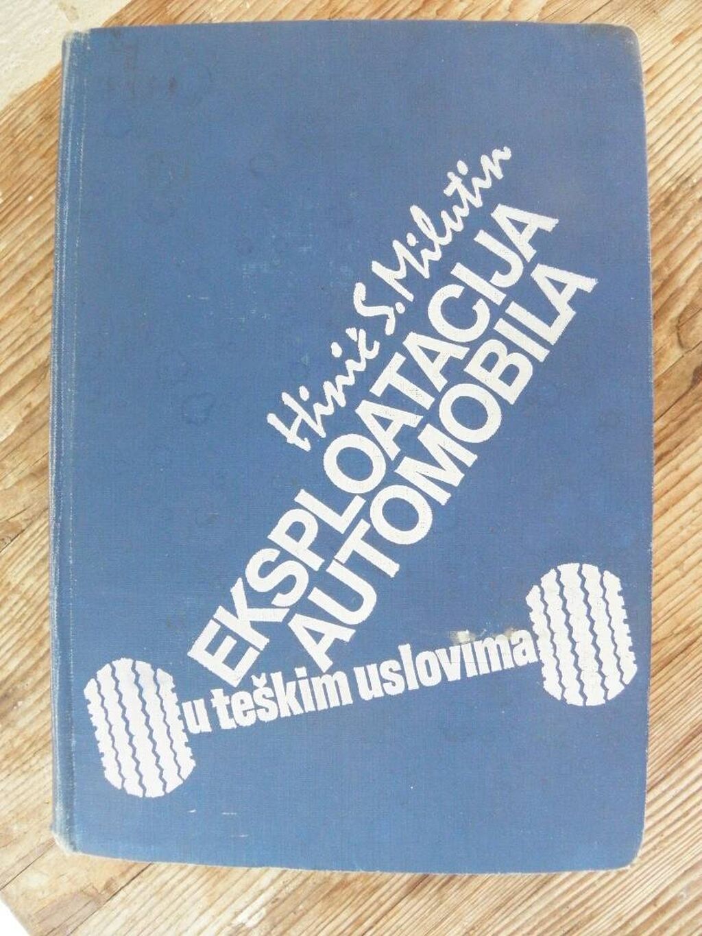 Knjiga:Eksploatacija automobila u teskim uslovima,ocuvana,srp