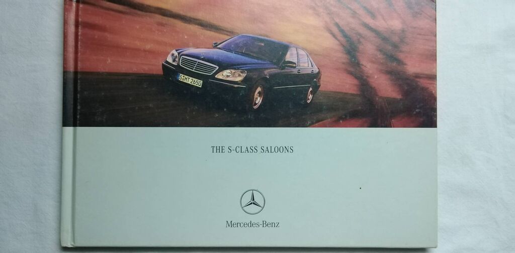Prospekt Mercedes S-Class Saloons 29-06-01,66 str.eng
