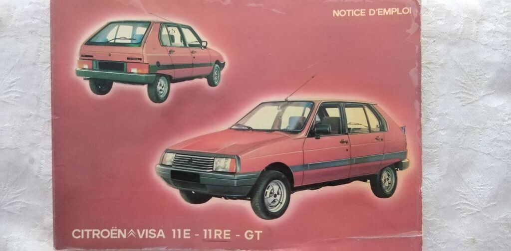 Tehnicko uputstvo za upotrebu za Citroen Visa 11E/11RE/GT 58 str