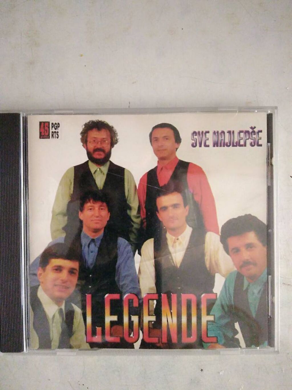 CD Legende: Sve Najlepše, 1996, PGP RTS, ispravan
