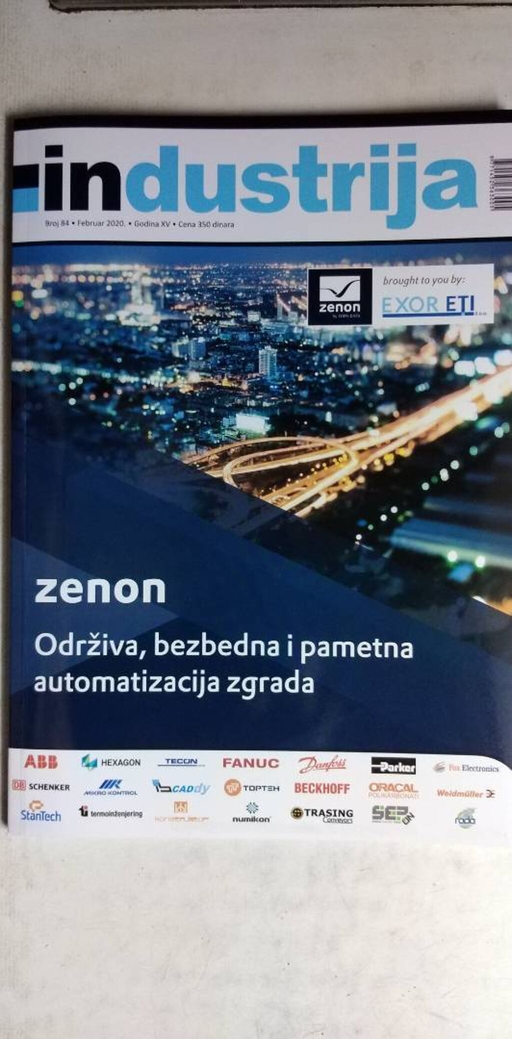 Casopisi:Industrija br.84 i 85/2020,novi,cena za kom