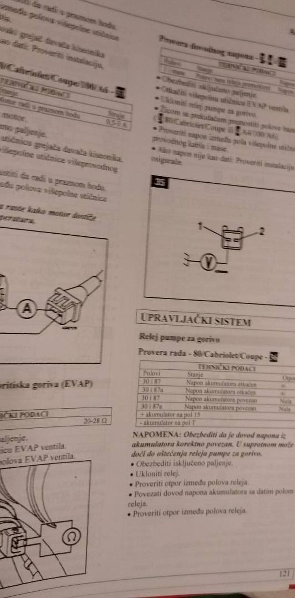 Tehnicko uputstvo za direktno ubrizgavanje za Audi,VW,Yugo i Peugeot