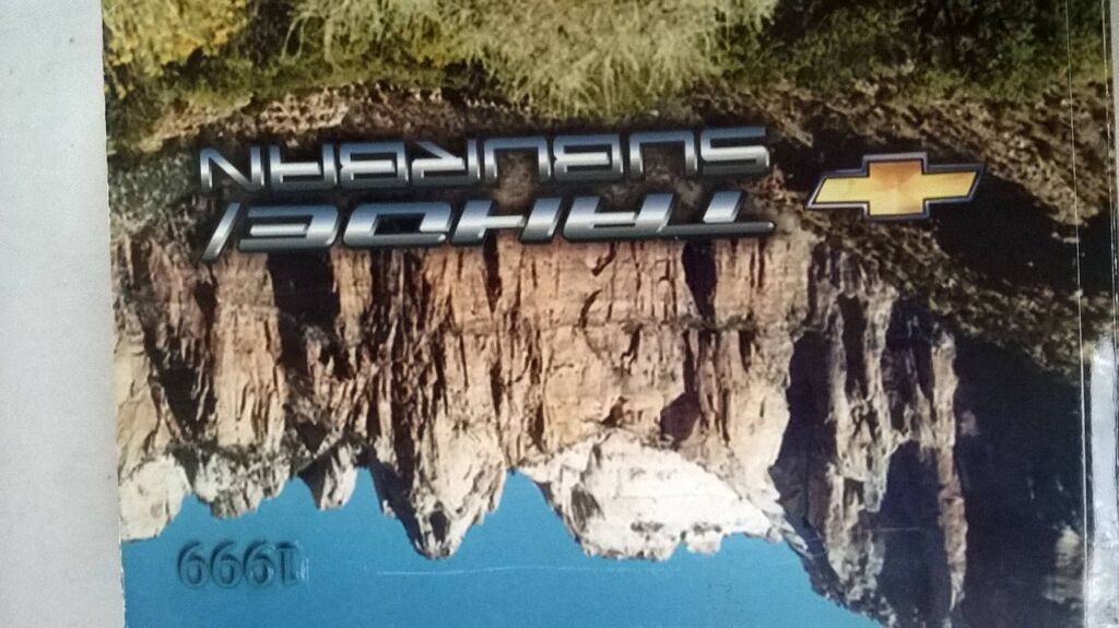 Tehnicko uputstvo za upotrebu Chevrolet Tahoe i Suburban,1999.oko 300