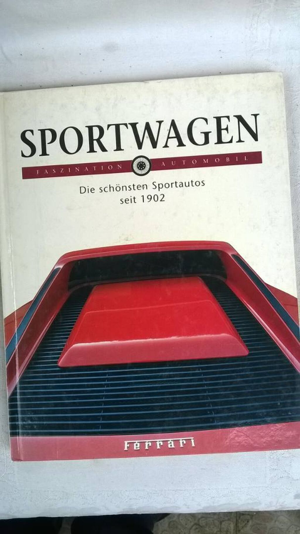 Knjiga:Sportwagen format 29x23 cm. 77 str.,nem