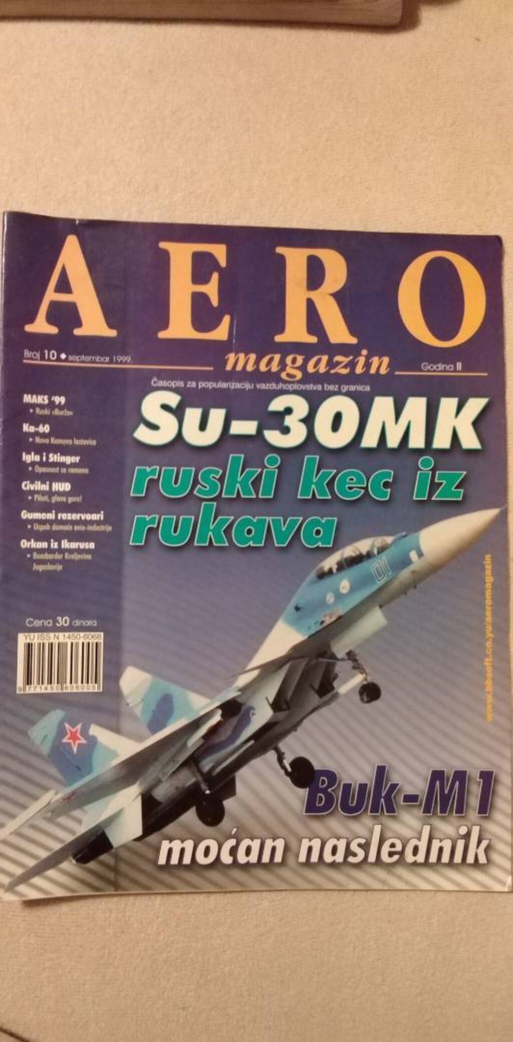 Časopisi Aero magazin br.45 i 48,ocuvani,cena za kom